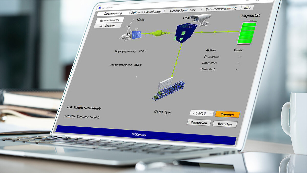 Our UPS Management Software - J.Schneider