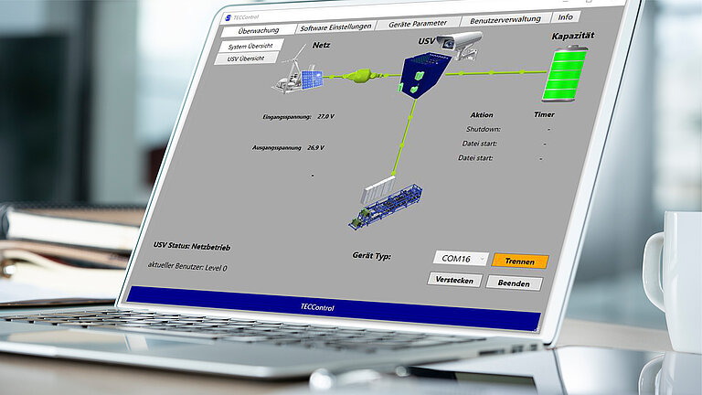 Our UPS Management Software - J.Schneider