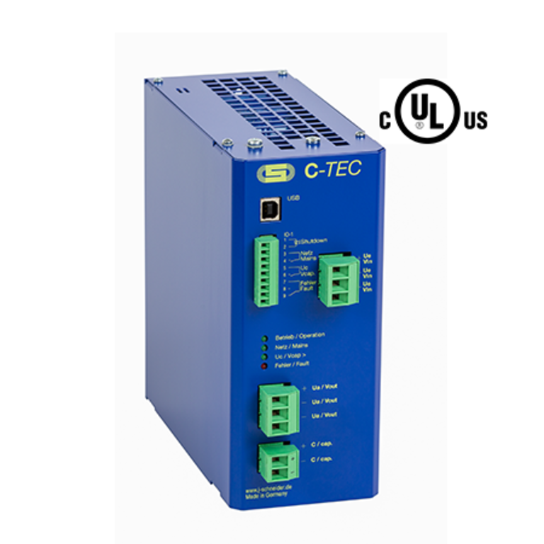 C-TEC 2420 - DC UPS with ultra capacitors - J.Schneider